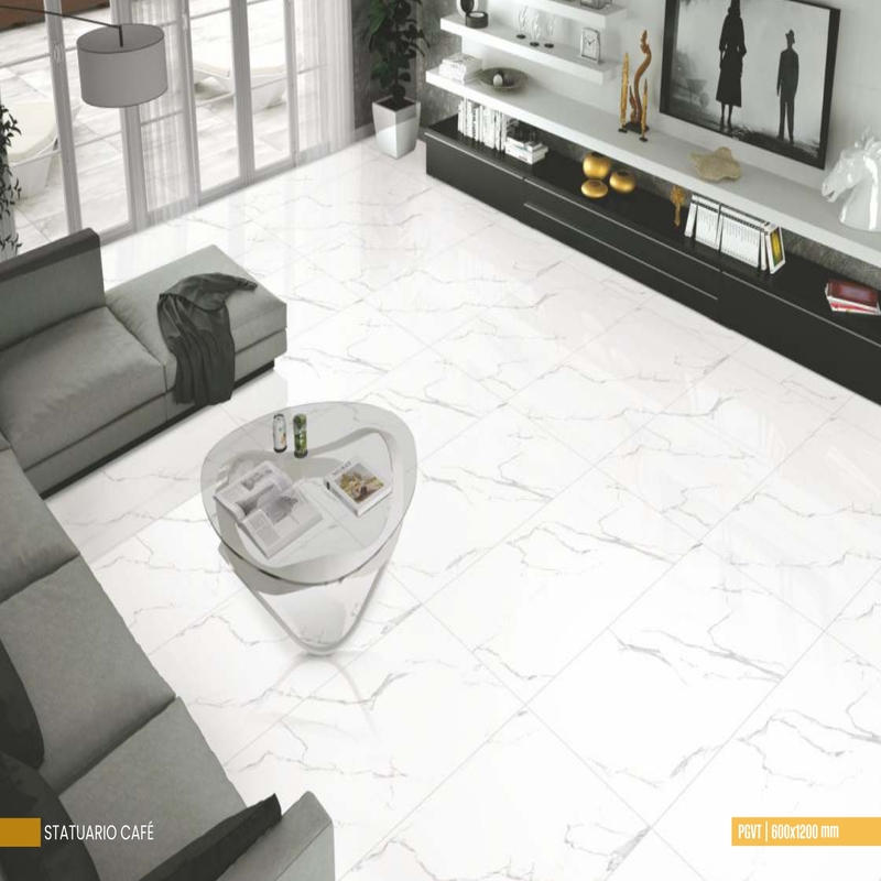 Blue Flurry - Platinum Tiles